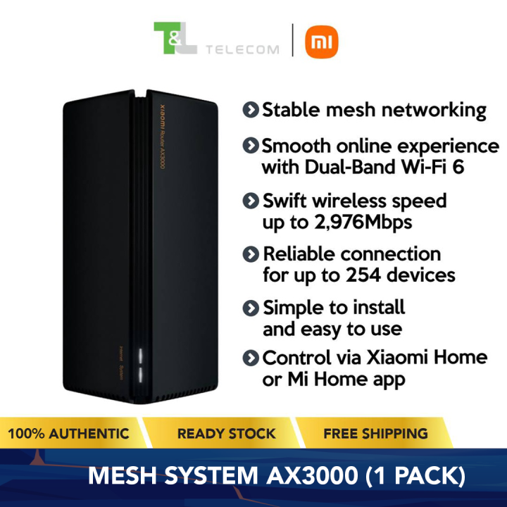 Xiaomi Mesh System AX3000 (1-pack) | Lazada PH