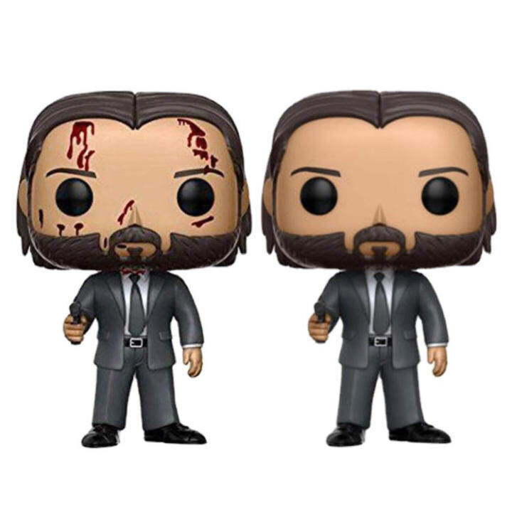 Anime John Wick Movie Character Vinyl Model Figure John Wick Anime ...