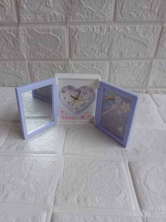 jam weker / jam beker / jam alarm / jam meja 7560 | Lazada Indonesia