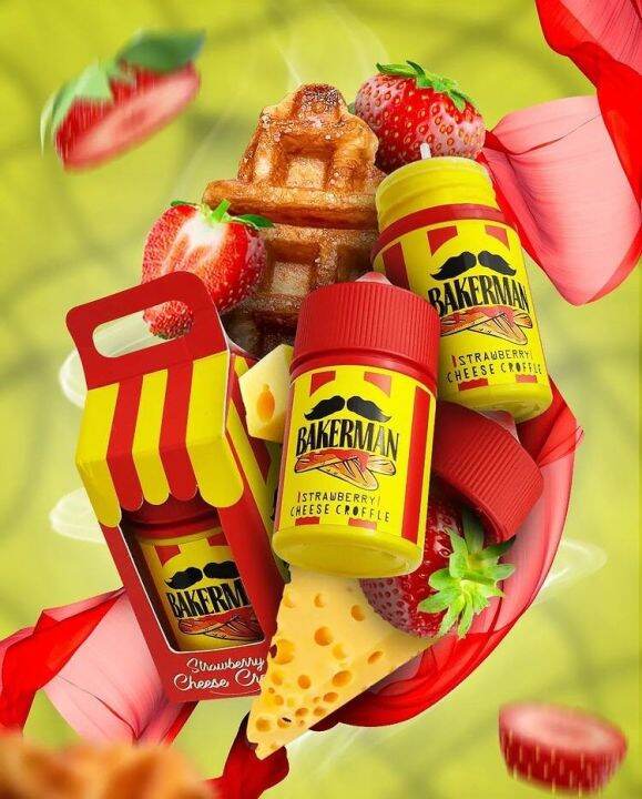 Bakerman V2 Strawberry Cheese Croffle Crofle Crofel | Lazada Indonesia