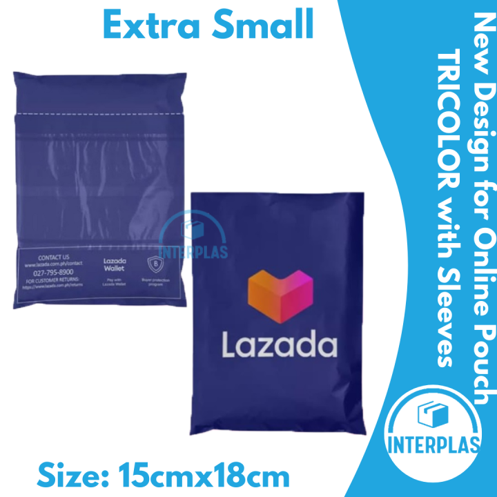 XS New Design Blue Online Pouch with Sleeves 100's (Extra Small ...