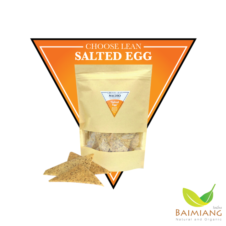 Baimiang PEKO PEKO Nacho Salted Egg นาโช่ อบกรอบ รสไข่เค็ม 60 g.ร้านใบเมี่ยง | Lazada.co.th