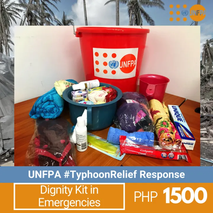 Donation Voucher: Dignity Kit in Emergencies (UNFPA Typhoon Odette ...