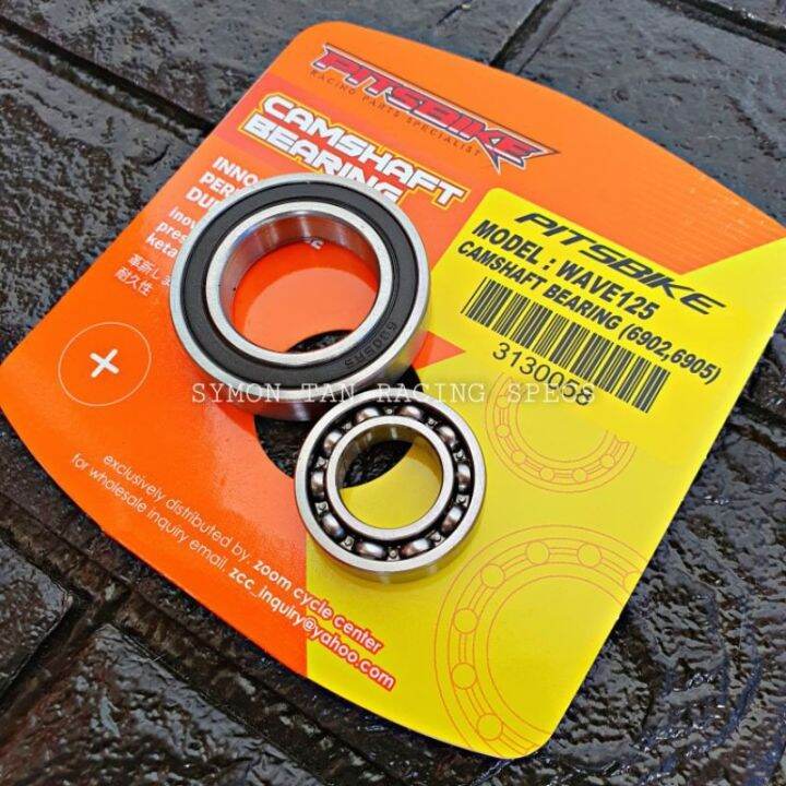 PITSBIKE CAMSHAFT BEARING SET (C3) (6902 6905) WAVE 100 WAVE 125 | Lazada PH