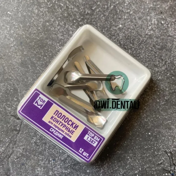 12pcs Multi Size Anterior Proximal Matrix Strip Front Teeth S/M/L for ...