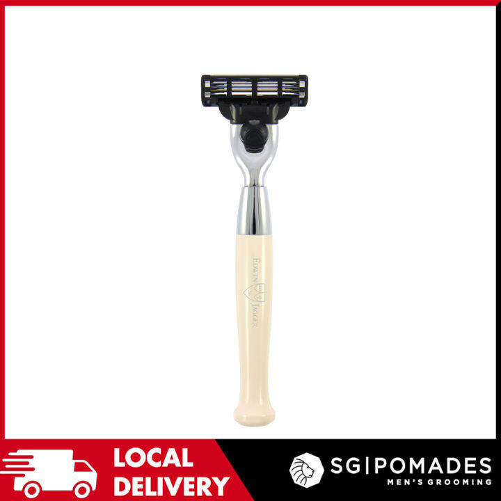 Edwin Jagger - Diffusion 72 Range - Imitation Ivory & Chrome Gillette ...