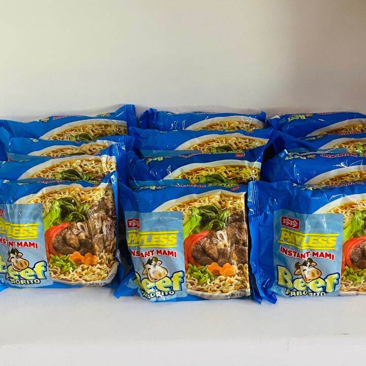 12pcs Payless beef noodles | Lazada PH
