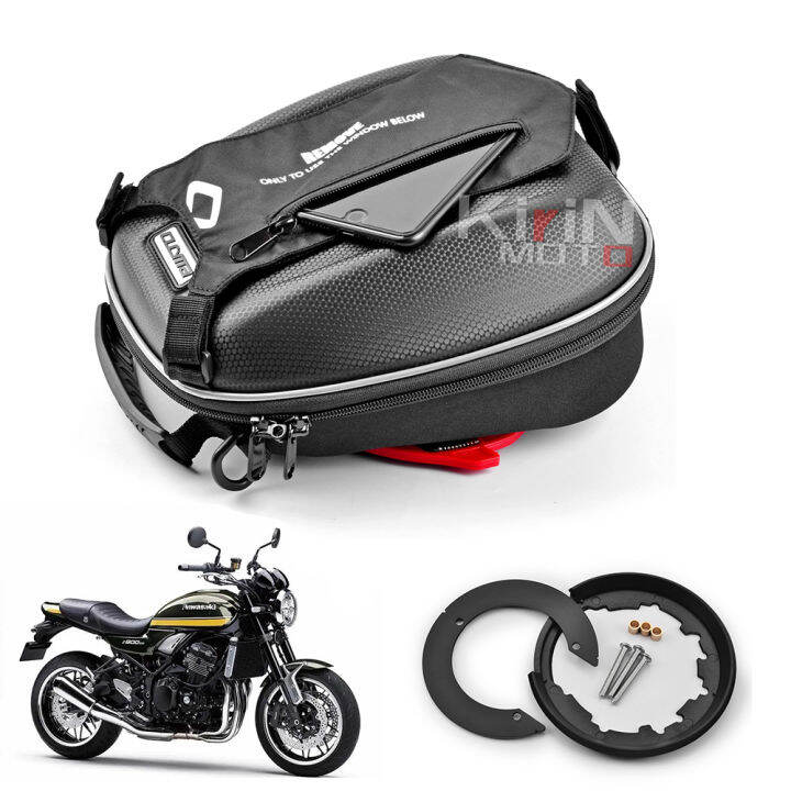 Motorcycle Tanklock Ring Tank Bag For Kawasaki ER-6n ER-6f 650 Z750 ...