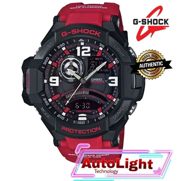 G SHOCK ORIGINAL GA-1000 2B / GA1000 / GA 1000 AUTOLIGHT GRAVITY MASTER ...