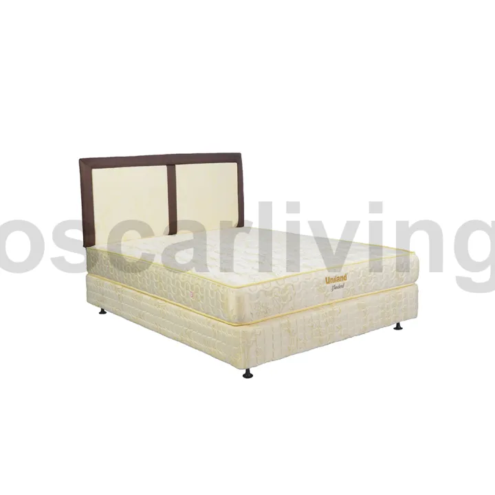 UNILAND Springbed Standard Tebal 22 cm Bedset Chrysant Kasur Spring Bed ...