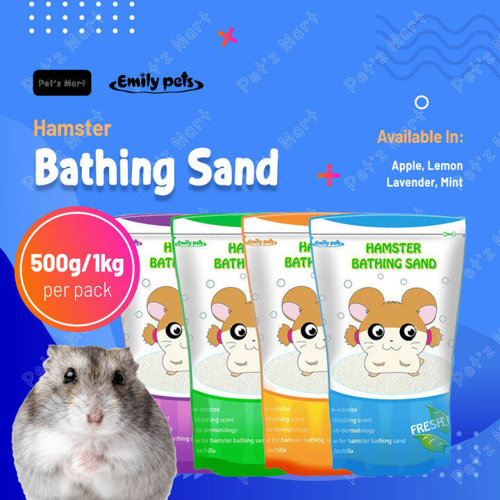 EMILY PETS 500g/1kg Small Pet Bathing Sand | Lazada PH