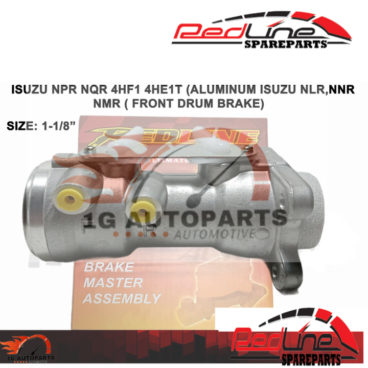 BRAKE MASTER ASSEMBLY FOR ISUZU NPR NQR 4HF1 4HE1T (ALUMINUM ISUZU NLR,NNR) NMR ( FRONT DRUM ...