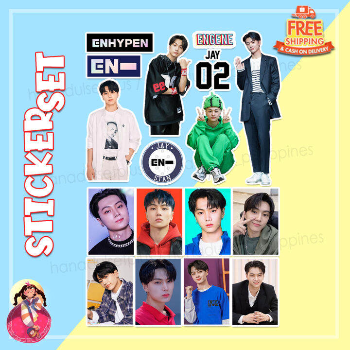 Enhypen Jay Sticker Set ♥ hanadulsetplus | Lazada PH