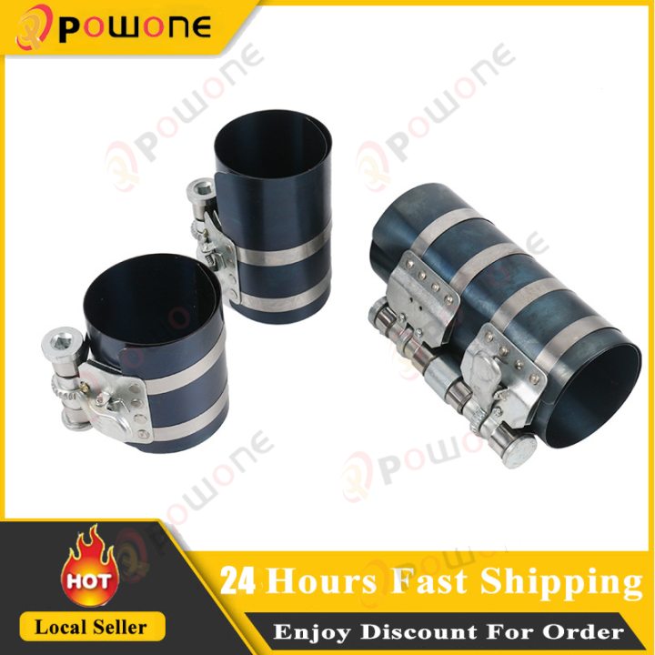 Powone 3/4/6 inch Piston ring compressor engine clip wrench hoop ...