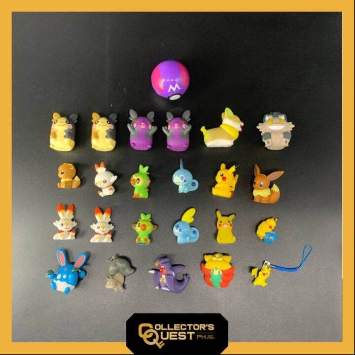 Random Pokemon Figures ShoPro Tomy Finger Puppets etc Pikachu Eevee ...