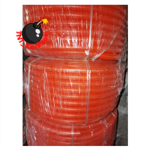 PVC Orange Conduit Flexible Hose 1/2", 3/4" Per Meter | Maganda, No ...