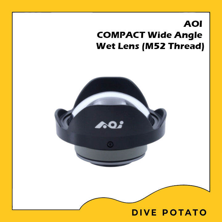 AOI UWL-400A Super Sharp COMPACT Wide Angle Wet Lens (M52 Thread) | Lazada.co.th
