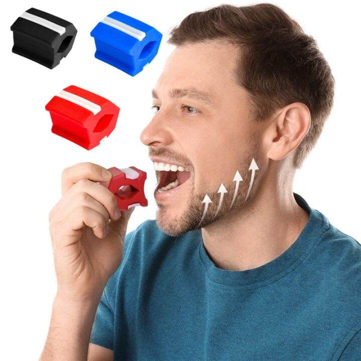 【Best】ฟิตเนส Jawline Trainer Cheekbone Double Chin Reducer Face ...