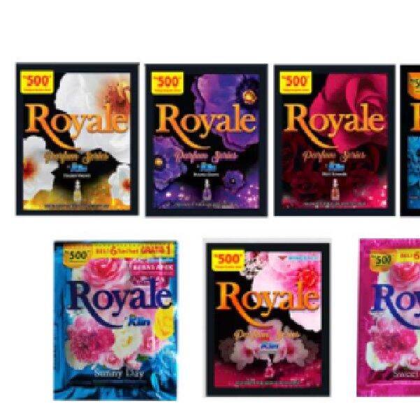 SO KLIN ROYALE SOFTENER PELEMBUT & PEWANGI PAKAIAN SACHET 12 RENCENG ...