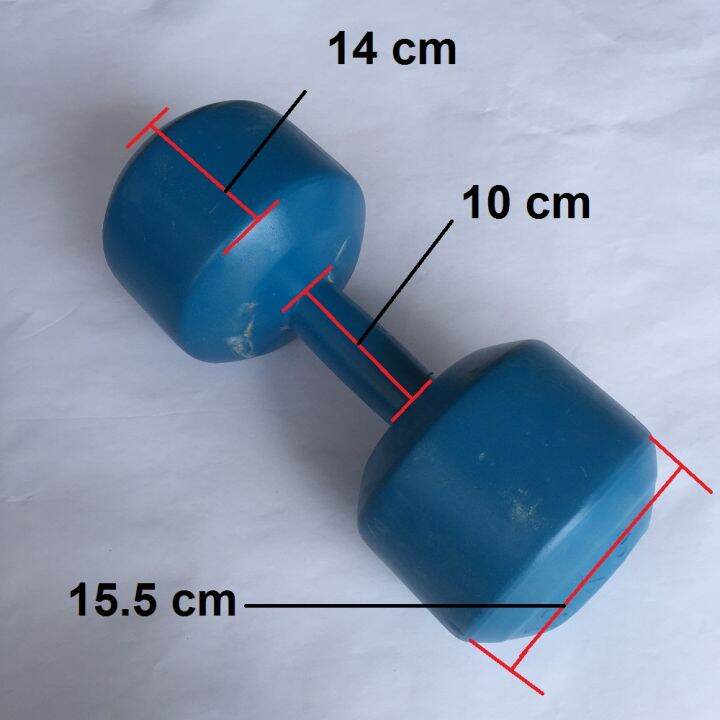 1 cục tạ 10kg, tạ tay vỏ nhựa ruột xi-măng non, 1 khối tạ tay 10kg, tạ ...