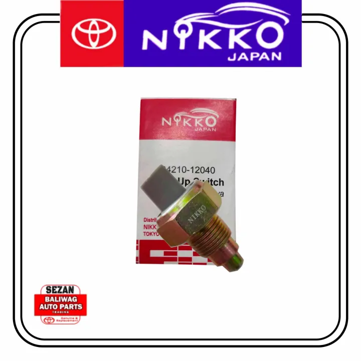 NIKKO JAPAN BACK UP LAMP SWITCH TOYOTA COROLLA ALTIS FORTUNER HILUX ...