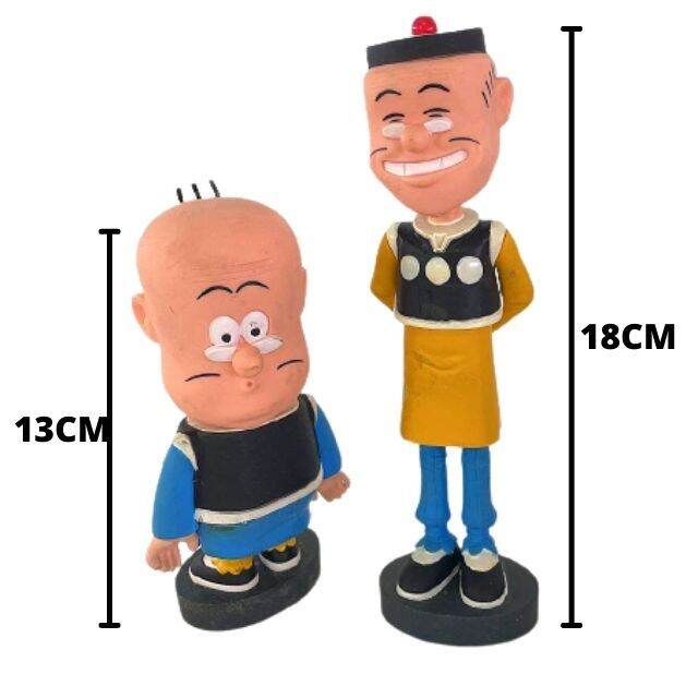 STOCK CLEARANCE Collectible Figures Master Q Lao Fu Zi and Big Potato ...