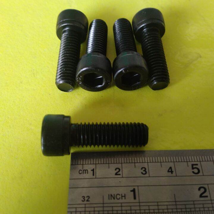 BAUT L BAJA M10 X 30 PANJANG 3CM / BAUT M10 / BAUT 17 KUNCI L8 / L 8 FULL DRAT / BAUT L M10 X 30 ...