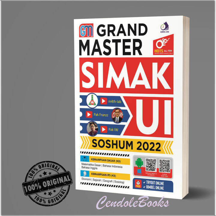 BUKU SIMAK UI SOSHUM : GRAND MASTER SIMAK UI SOSHUM 2022 | Lazada Indonesia BUKU SIMAK UI SOSHUM : GRAND MASTER SIMAK UI SOSHUM 2022 | Lazada Indonesia
