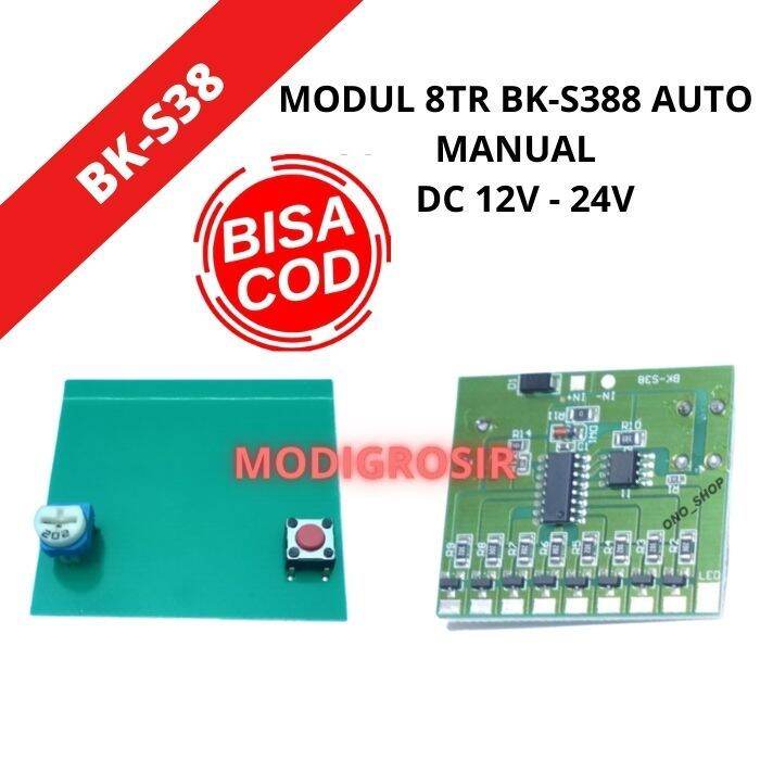 Modul Led 8TR 10 Kombinasi (Auto & Manual) - BK-S38 | Lazada Indonesia