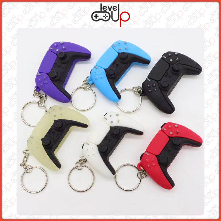 PlayStation 5 PS5 Keychain Soft Rubber PVC Game Controller Design Key ...