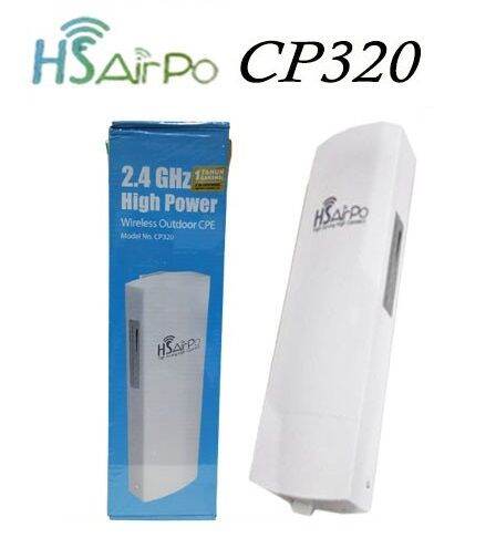 HSAirpo CP320 2,4Ghz 500mW Wireless Outdoor CPE Atheros AR9341 | Lazada ...