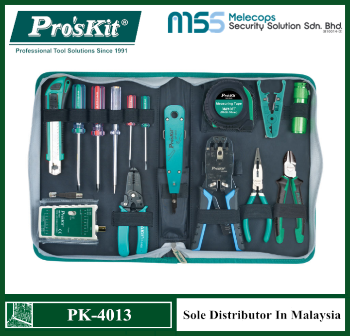 Pro'skit PK-4013 Network Installation Tool Kit | Lazada