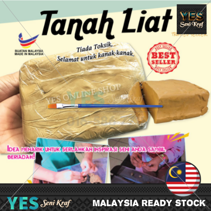 [READY STOCK] Tanah Liat Sayong (Seni Seramik&Kraf) Pottery Clay ...