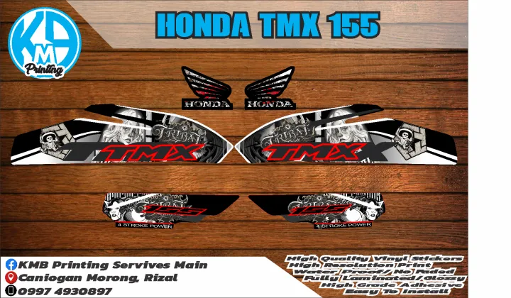 Honda TMX 155 TR1B4L Design Sticker Decals | Lazada PH