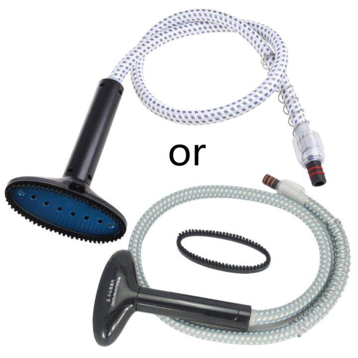 Durable PVC Garment Steamer Guide Hose with Brush Spray Steam Pipe for ...