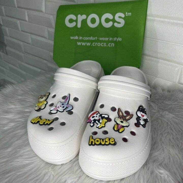 8220 CROCS SEMI HIGH CLOG SLIPPERS FOR WOMEN(36-40) | Lazada PH