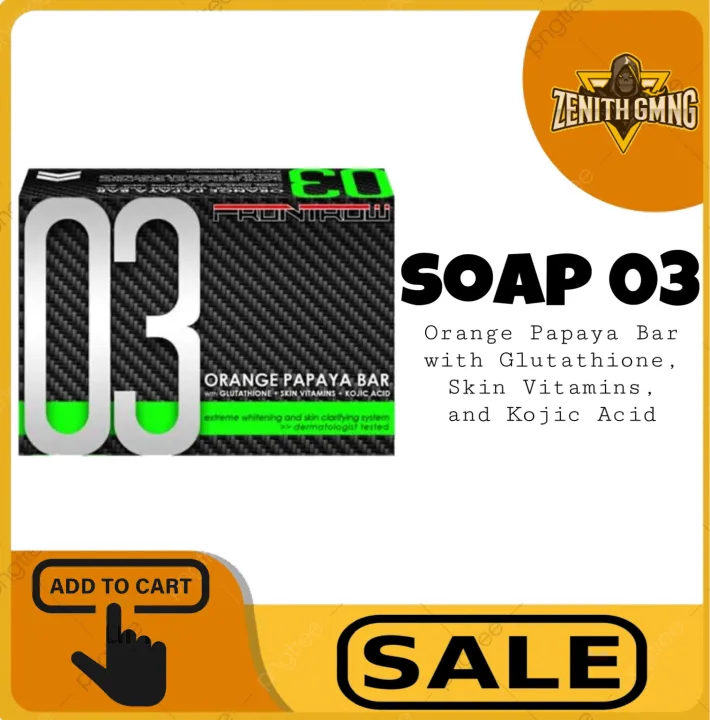 Luxxe Frontrow Soap 03 Orange Papaya Bar with Glutathione + Skin ...