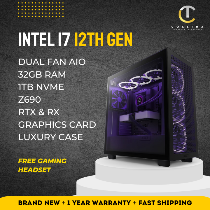 [ GAMING PC BUILD - DIVINE ] INTEL CORE I7 12TH GEN RGB Desktop ...