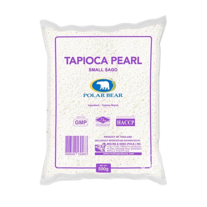 Polar Bear Small Tapioca Pearls 500g | Lazada PH