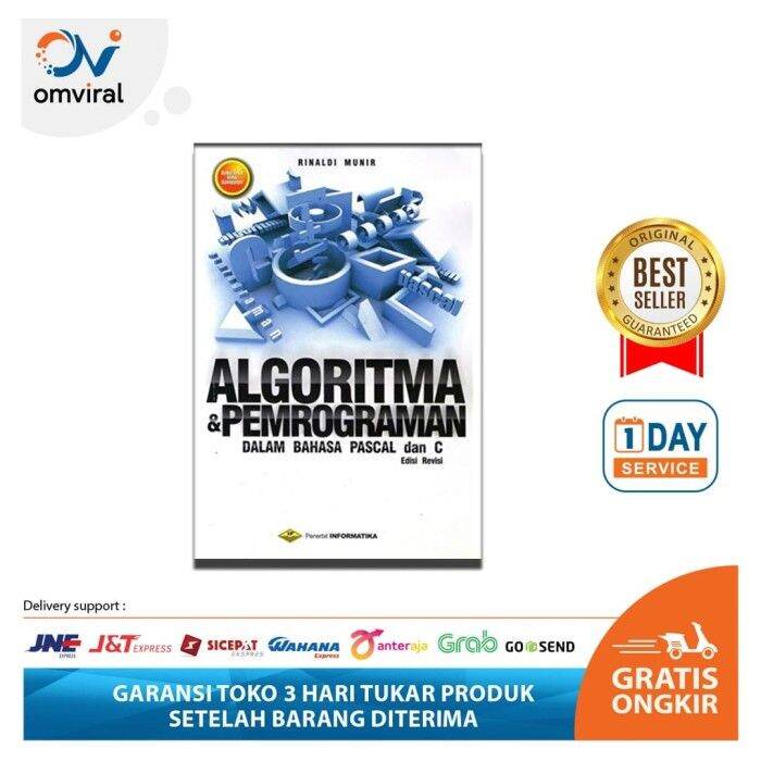 Buku algoritma dan pemrograman dalam bhs pascal dan c | Lazada Indonesia