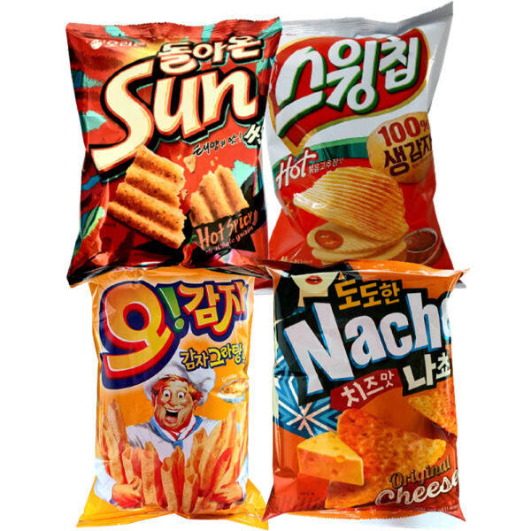 Swing chip stir-fried red pepper paste flavor + sun + five potatoes ...