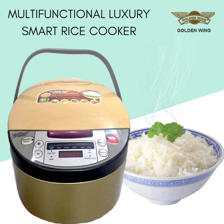 𝓗𝓖 JNS-801 Golden Wing Multi functional Luxury Smart Rice cooker 1.8L ...