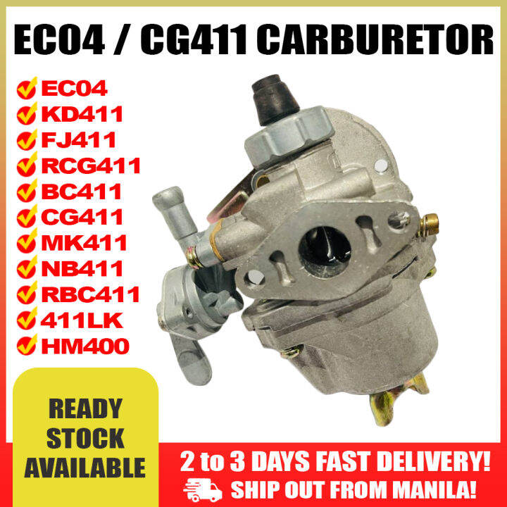 EC04/CG411 Carburetor Carburator for Robin EC04, CG411 2 stroke Grass ...
