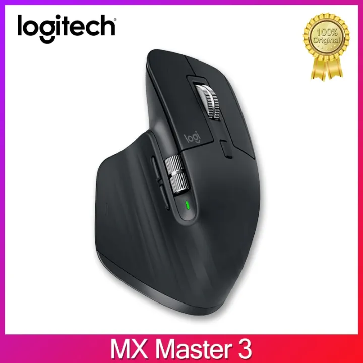 New Logitech MX Master 3S Wireless Performance Mouse with Ultra-Fast Scrolling 8K DPI Quiet ...