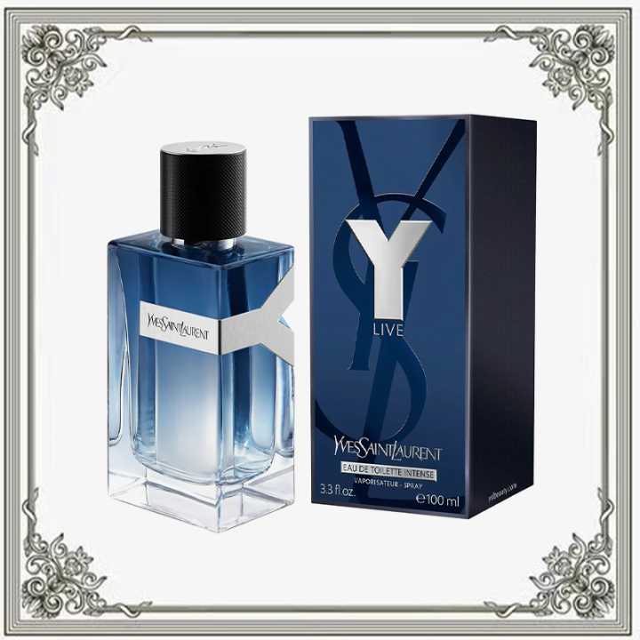 100% Trusted Real Yves Saint Laurent YSL Y EDP Intense 100ML For Men Seductive Long Lasting ...