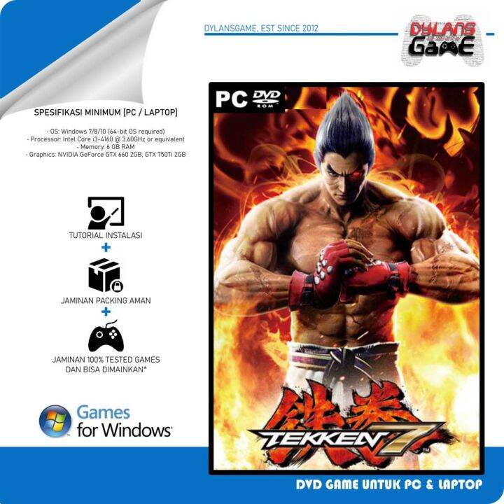 Tekken 7 PC - Kaset Game PC - Game Laptop | Lazada Indonesia