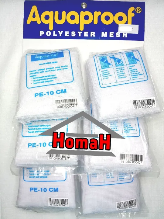 Aquaproof Polyester Mesh Ukuran 10cm dan 5cm | Lazada Indonesia