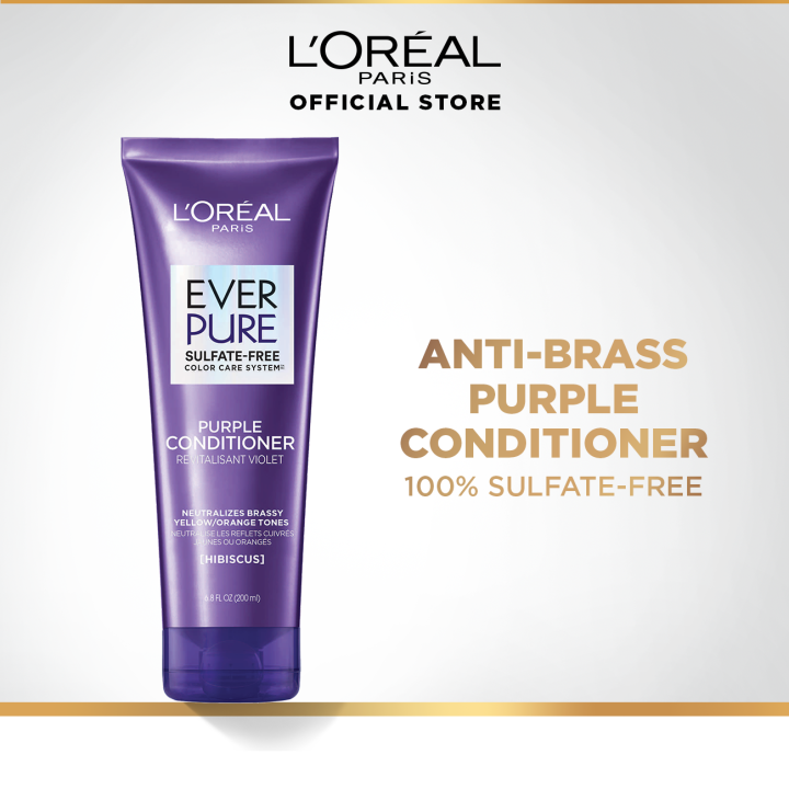 LOreal Paris Ever Pure Purple Conditioner (200mL) - Hair Care, Hair ...