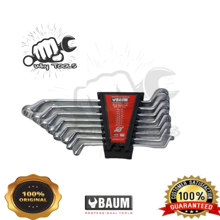 Original Baum 8Pcs Box Wrench Set 6-32mm | Lazada PH