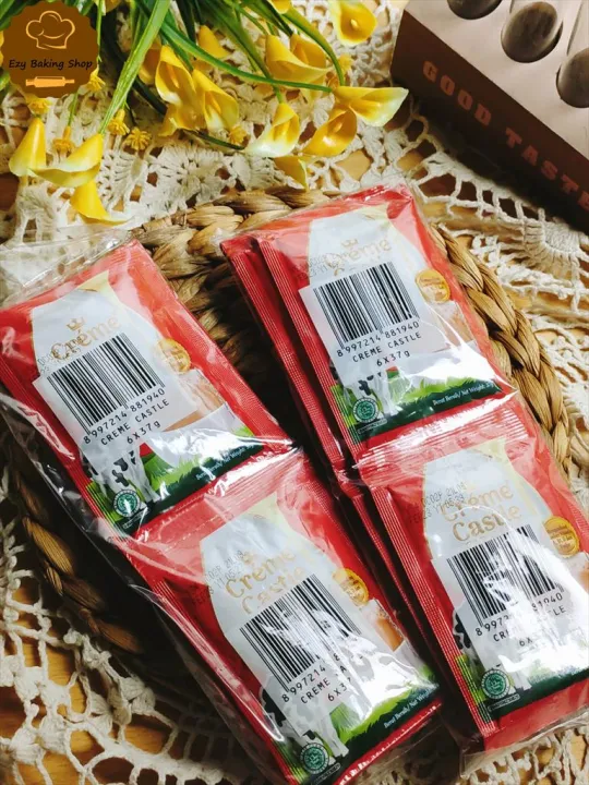 Susu SKM Creme Castle Sachet 6x37gr | Lazada Indonesia